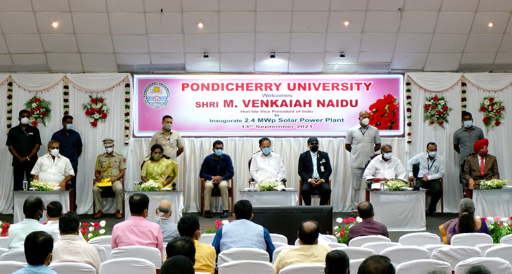 Hon’ble Vice-President of India & Chancellor of Pondicherry University ...