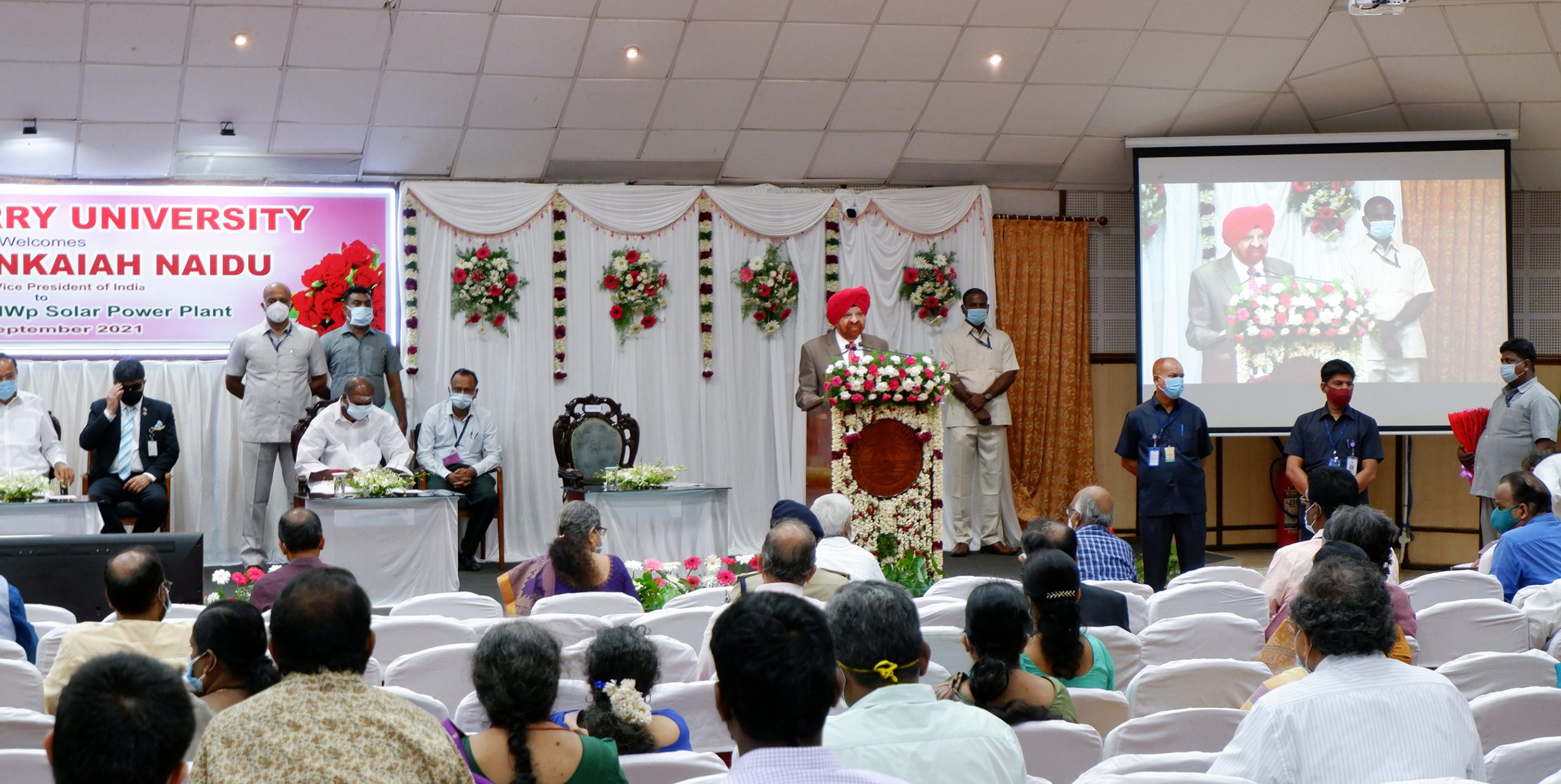Hon’ble Vice-President of India & Chancellor of Pondicherry University ...