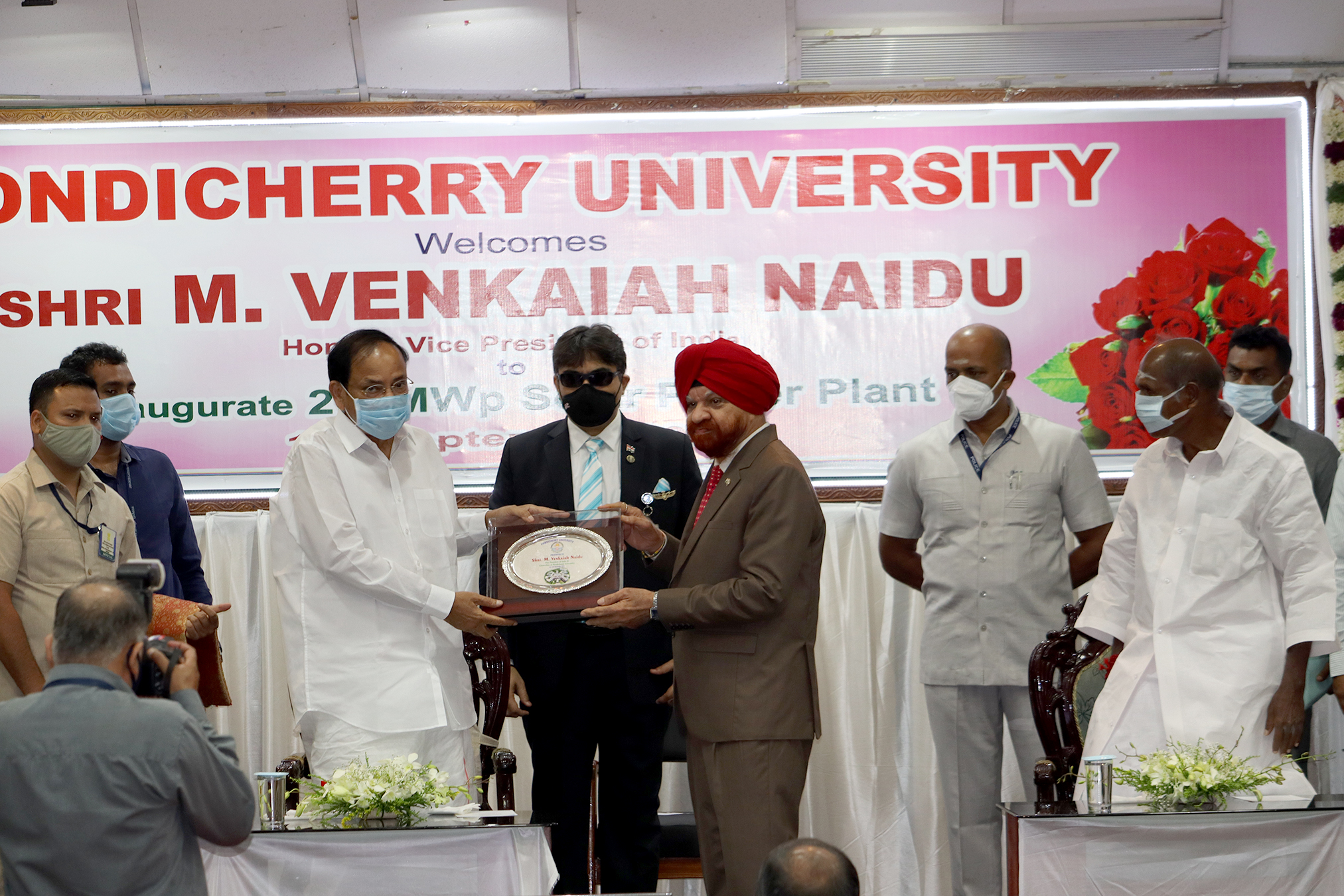 Hon’ble Vice-President of India & Chancellor of Pondicherry University ...