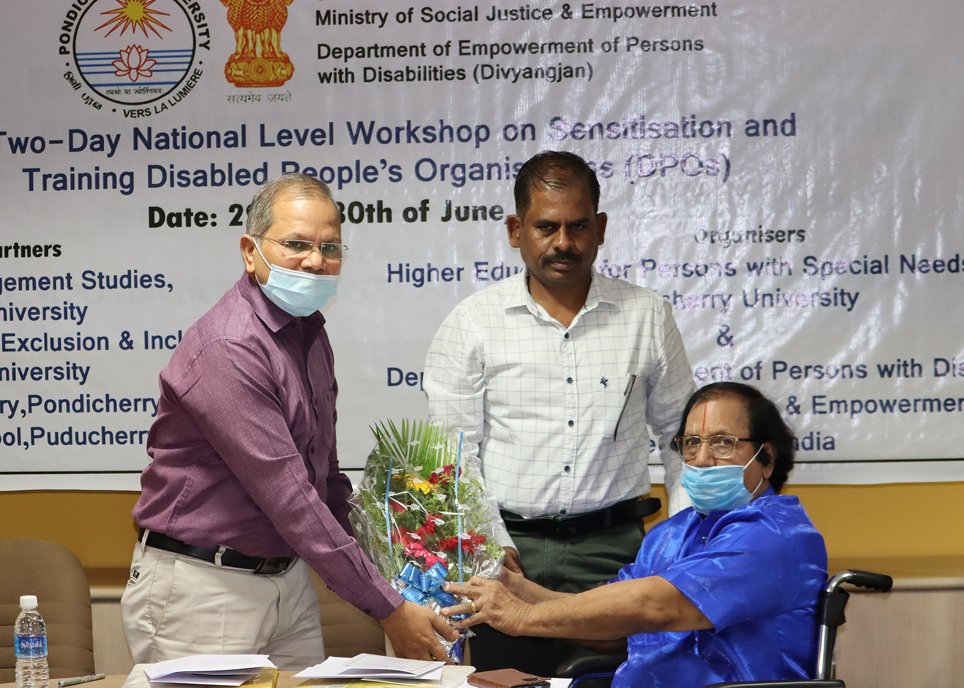 Two Day National Level Workshop on Sensitisation & Training Disabled People’s Organisation (DPOs ...