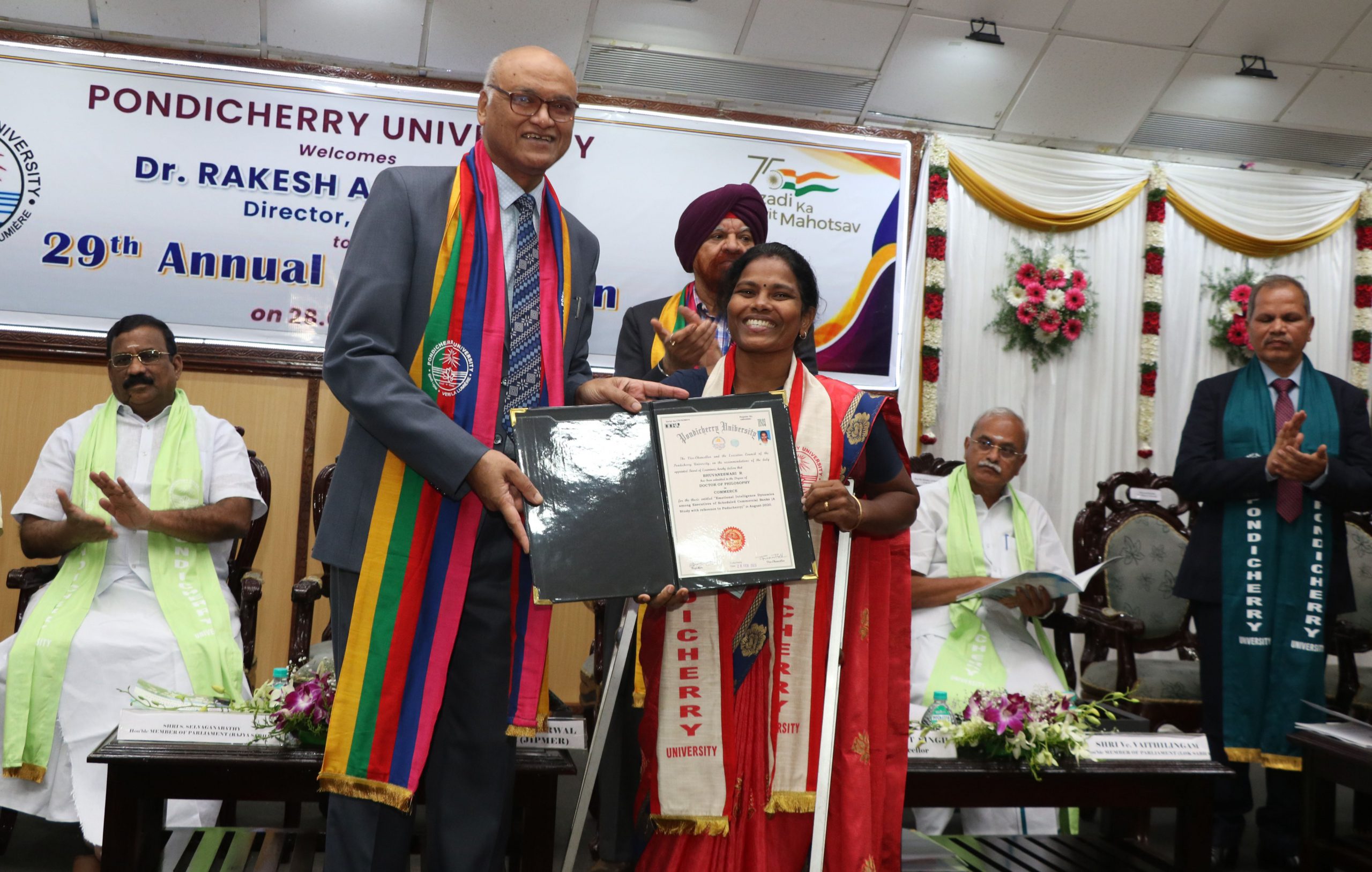 29th Annual Convocation of Pondicherry University was held on 28.02. ...