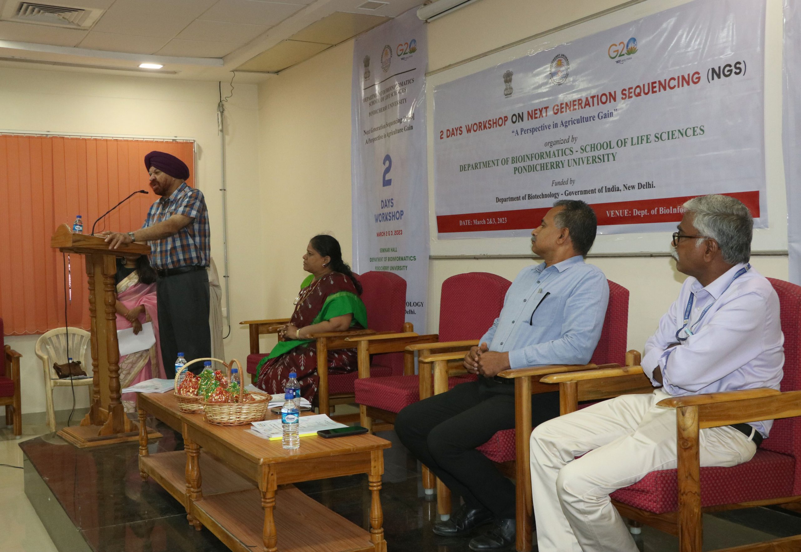 Vice-Chancellor Prof. Gurmeet Singh delivered presidential address at ...