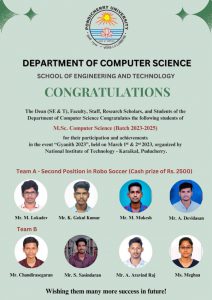 Students Achievement – Congratulations Message – Department of Computer ...