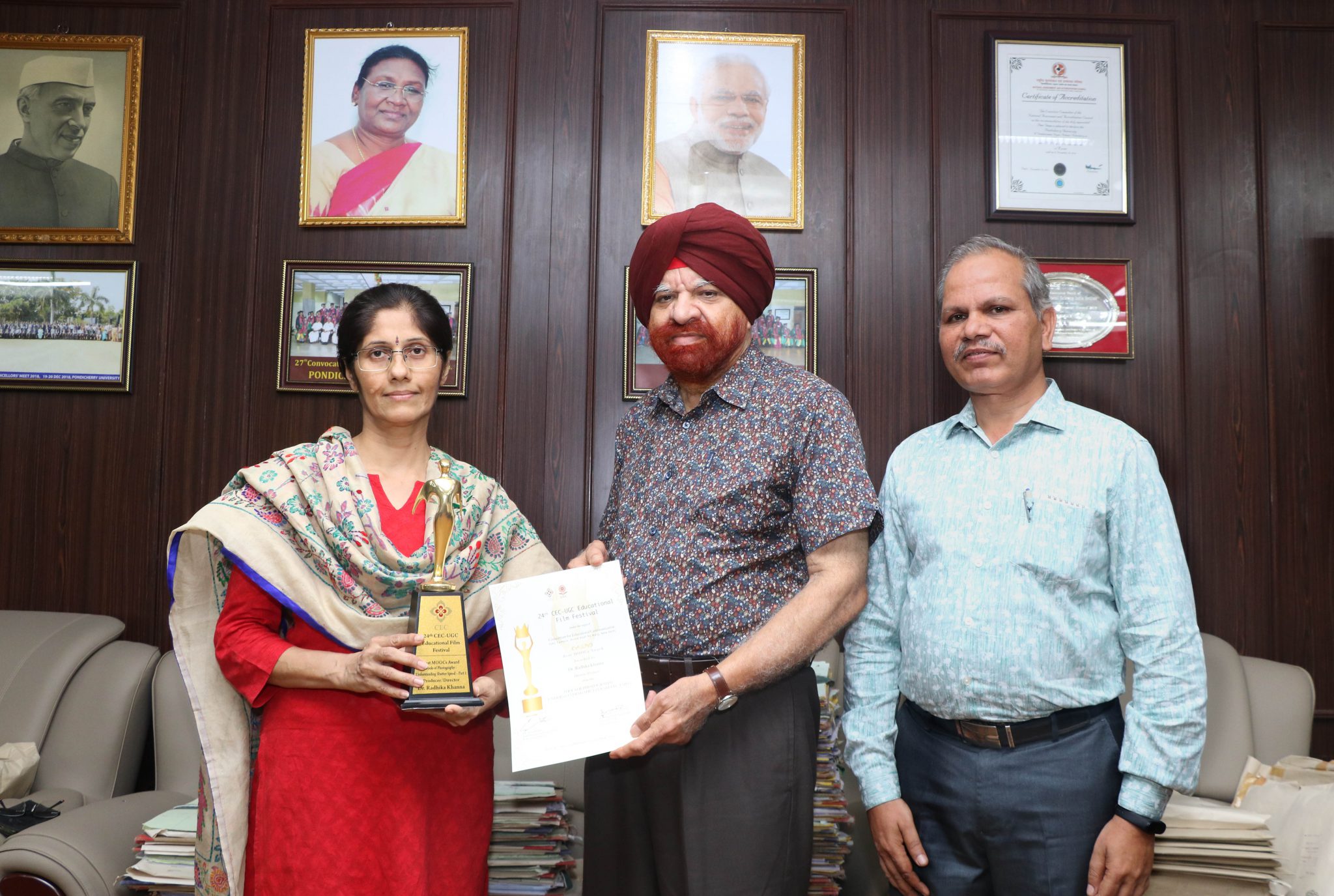 Dr. Radhika Khanna, Associate Professor & Head i/c, Dept. of Electronic Media and Mass ...