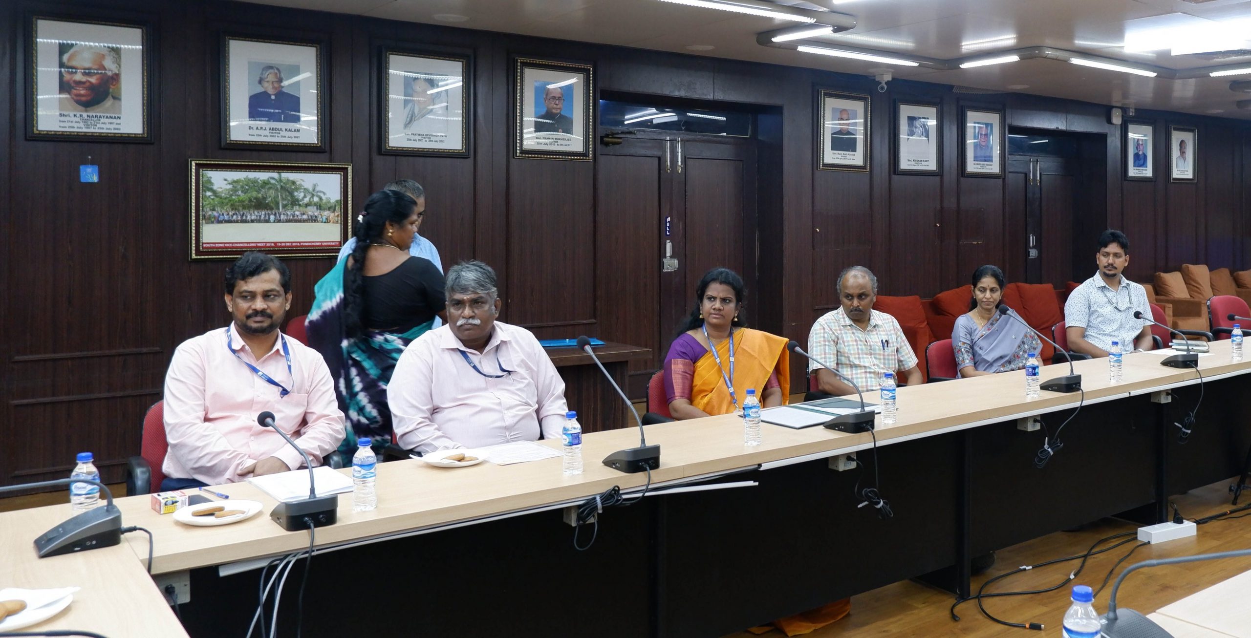 MoU signing ceremony between the Dept. of Computer Science, PU – Karaikal Campus and National ...