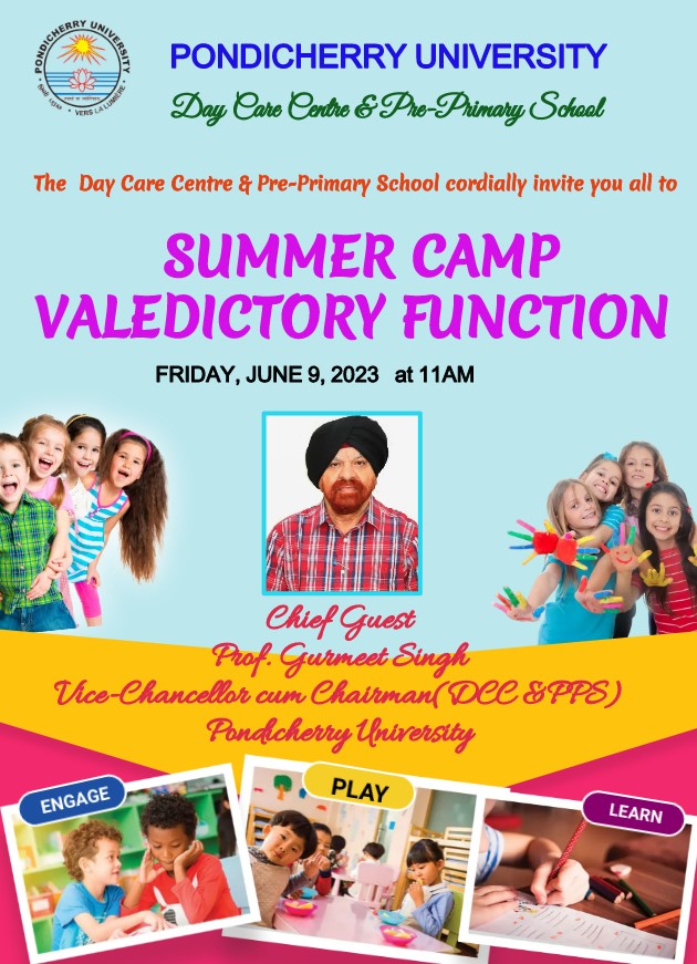Summer Camp Valedictory Function – Day Care Centre & Pre-Primary School ...