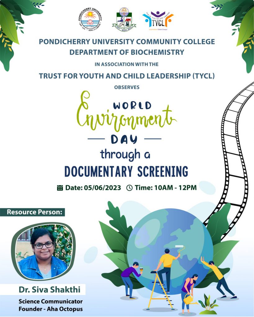 World Environment Day through a Documentary Screening – PUCC, Lawspet ...