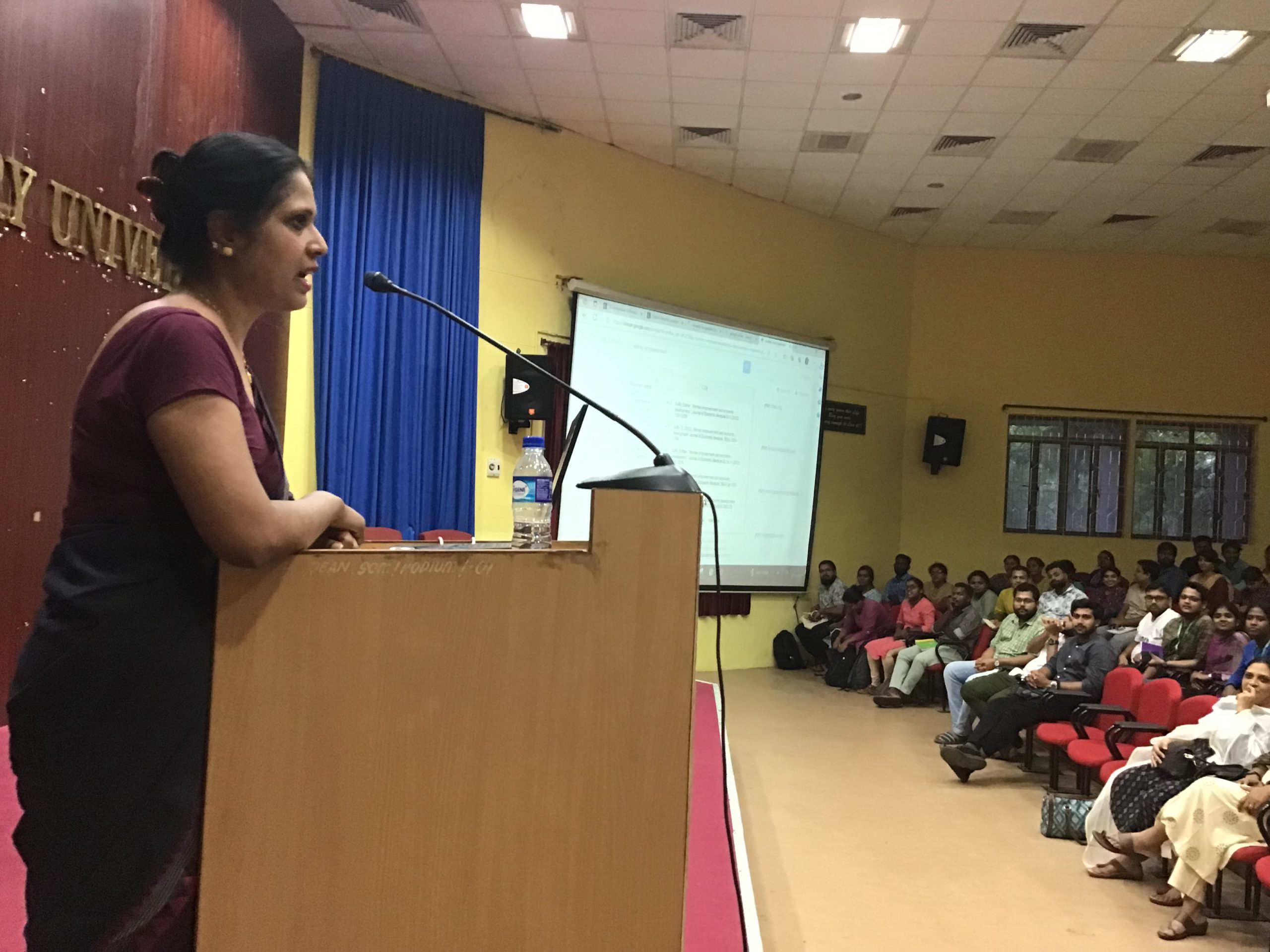 Ananda Rangapillai Library, Pondicherry University, in collaboration ...