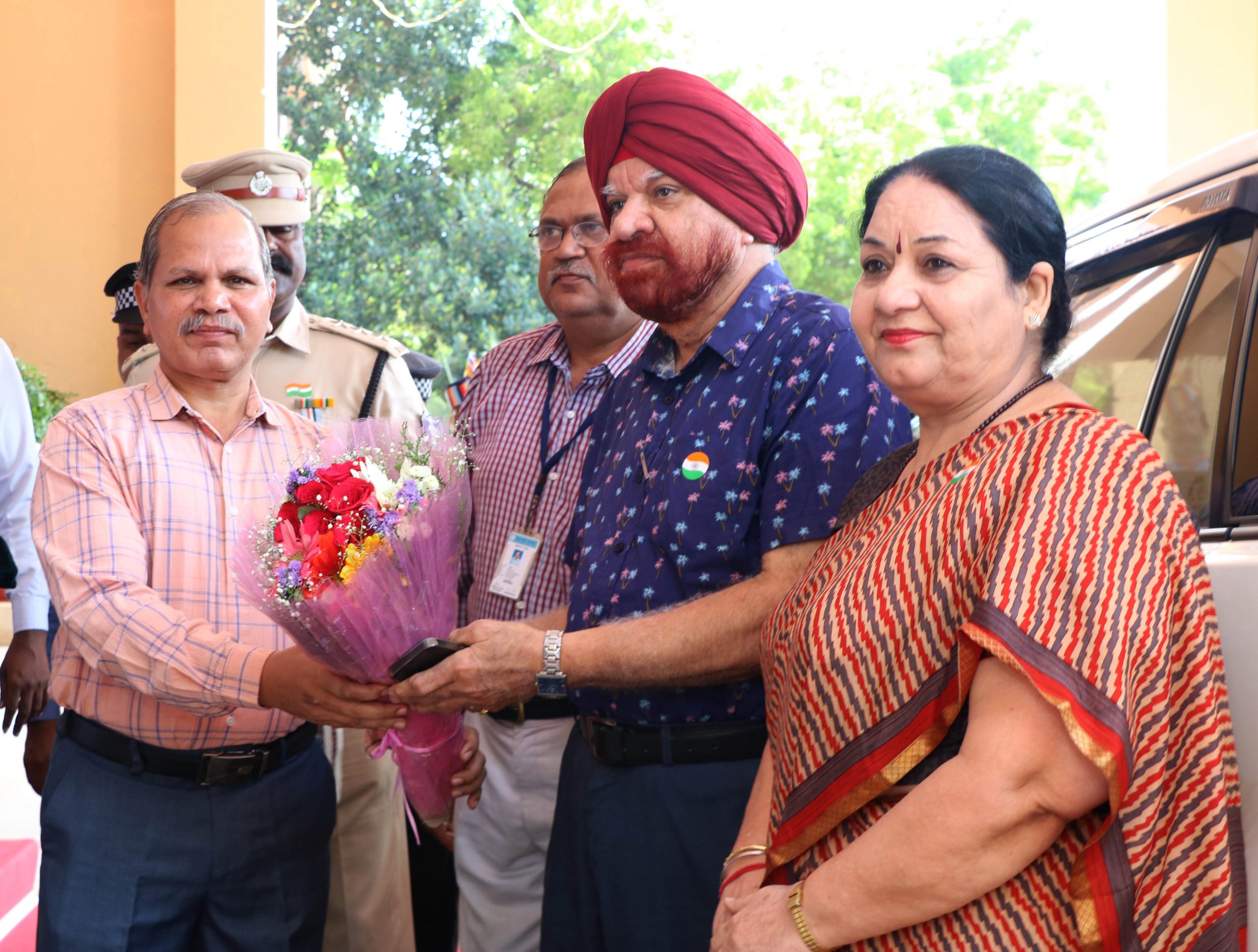 Our esteemed Vice-Chancellor Professor Gurmeet Singh hoisted the ...