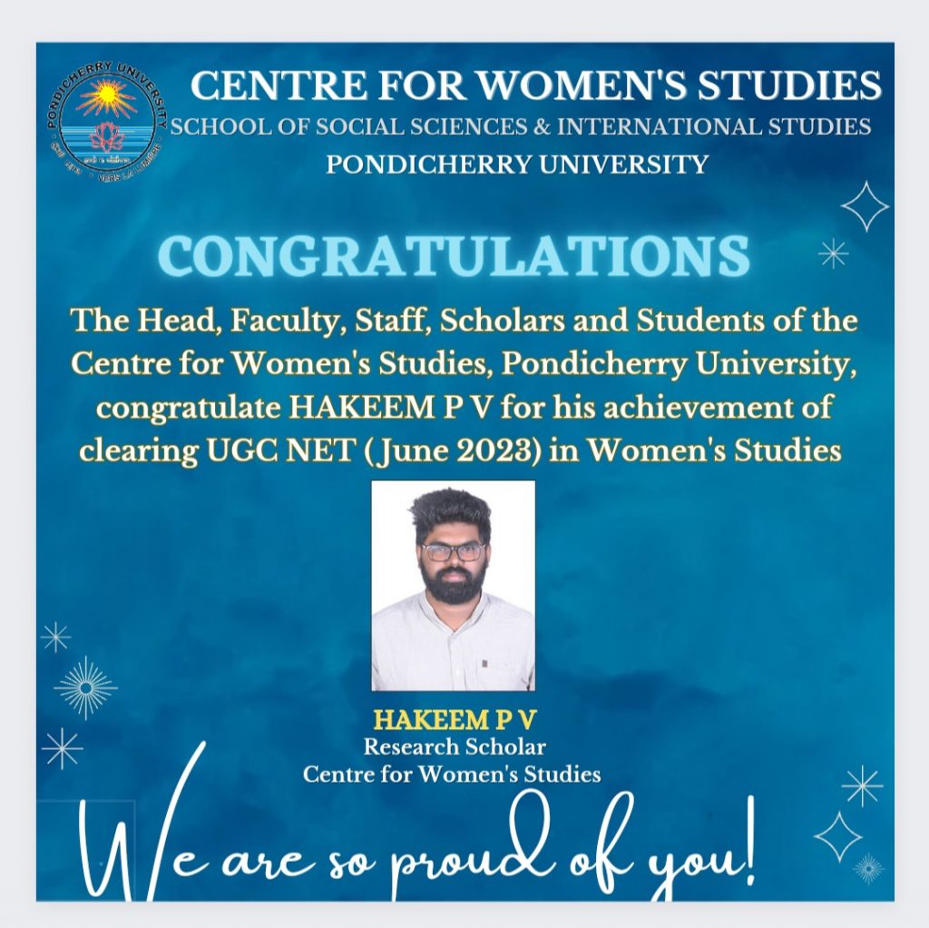 Student Achievement – Congratulations Message – Centre for Women’s ...