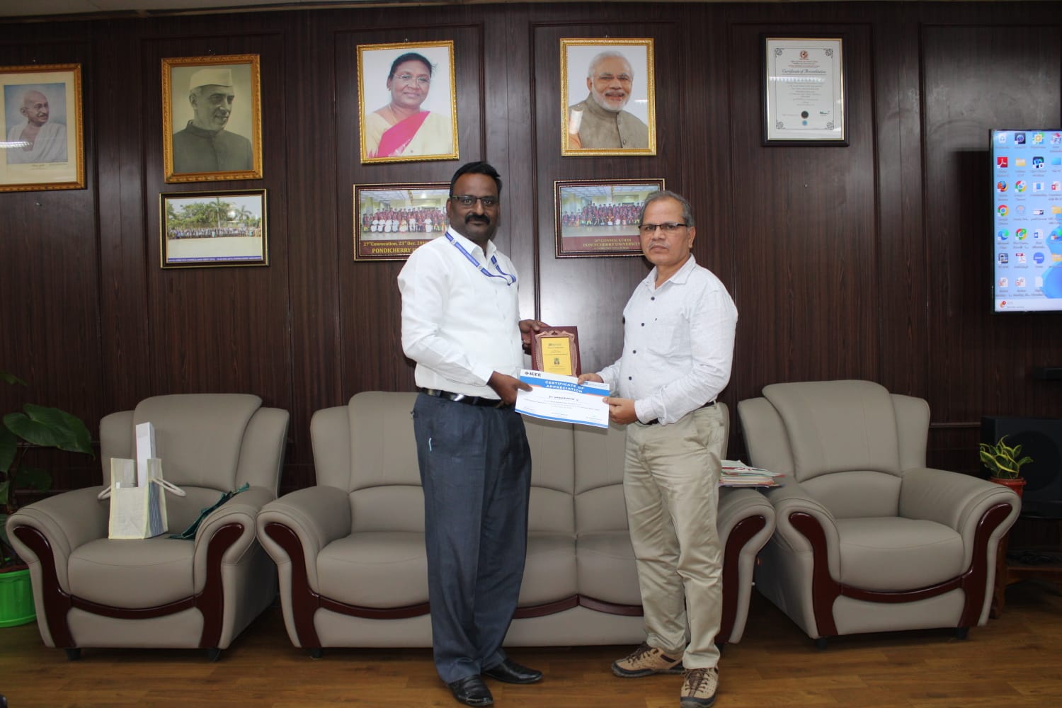 Dr. Nagarajan V – Pondicherry University
