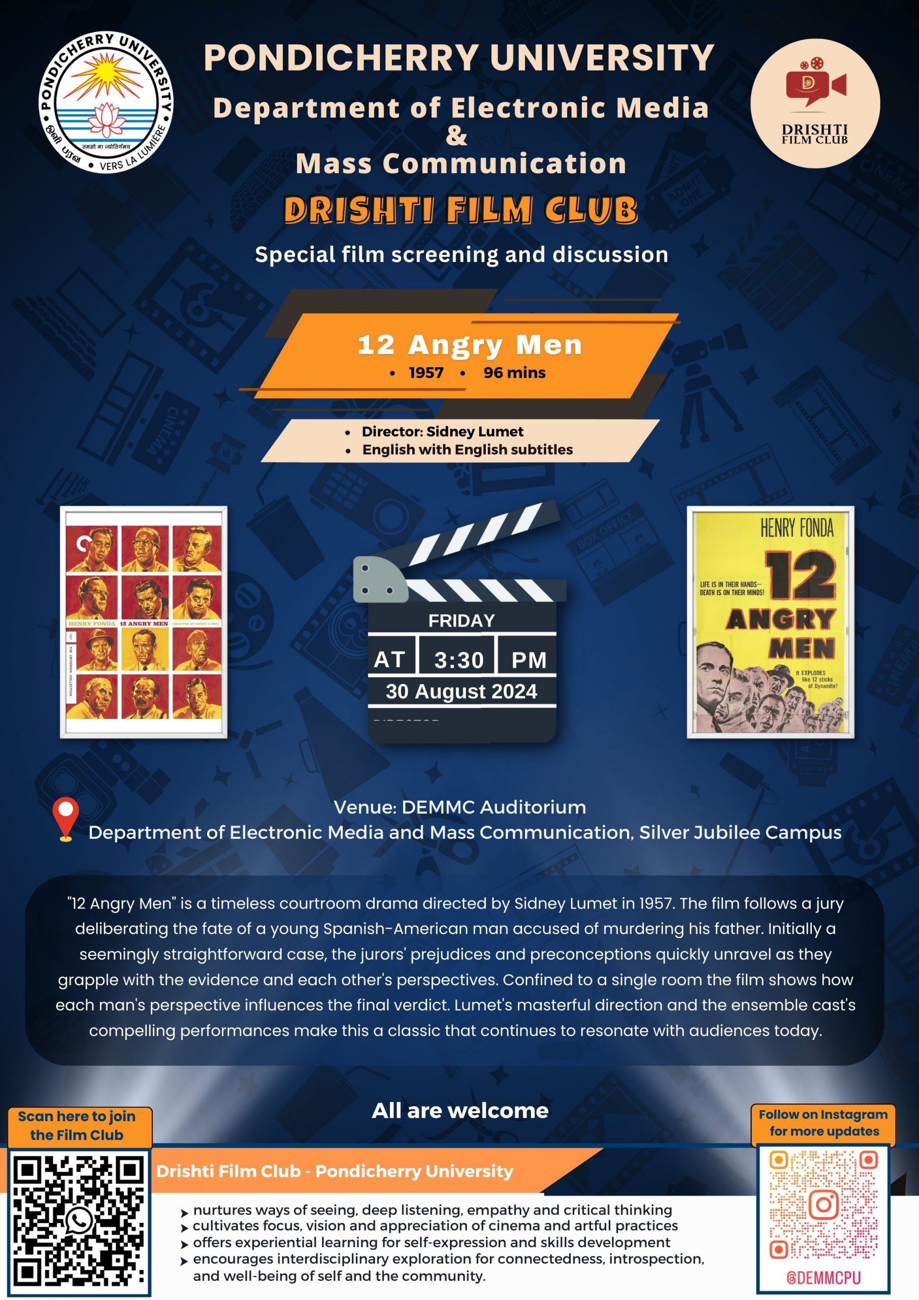 Drishti Film Club, Department of Electronic Media and Mass ...