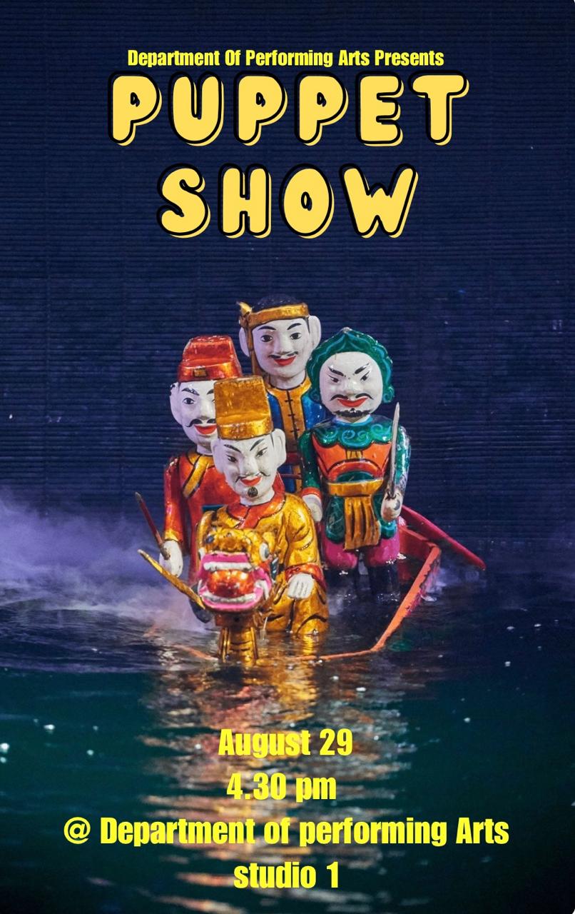 Puppet Show – Department of Performing Arts – Pondicherry University