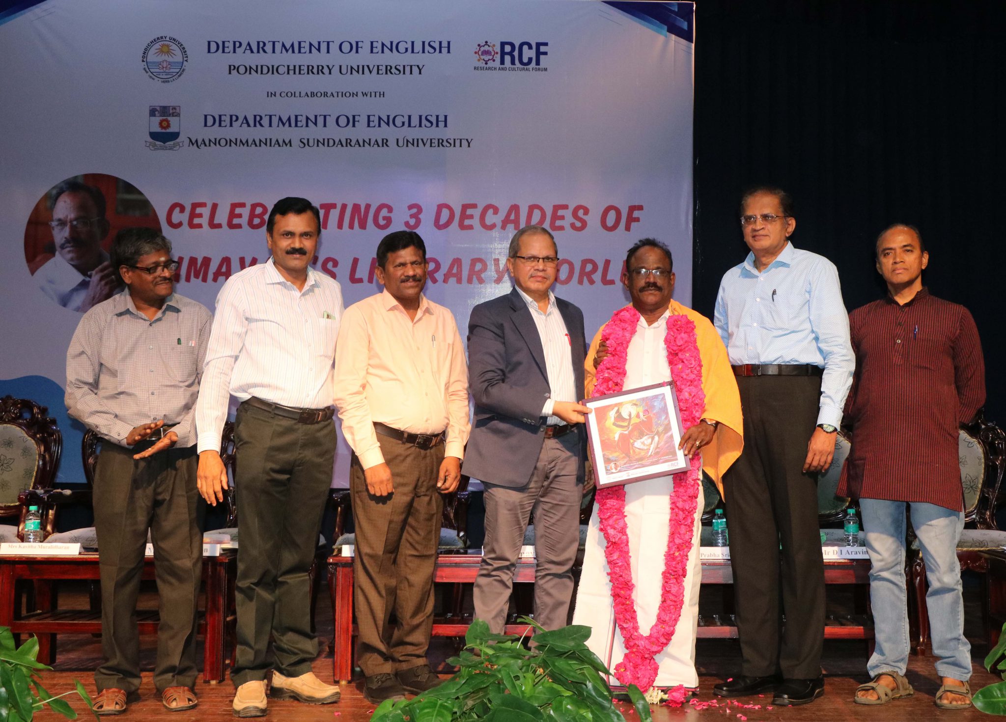 Department of English celebrates 3 Decades of Imayam’s Literary World ...